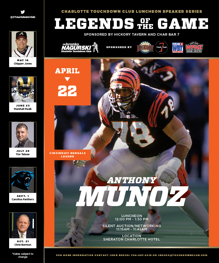 Luncheon Speaker Series | Charlotte Touchdown Club